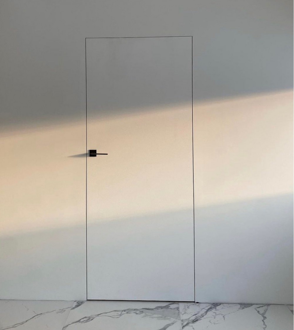 Concealed door "SARA ECO 2" 240cm Primed Opening direction Left ...
