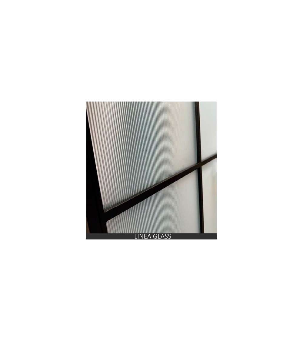 Steel profile interior door "GALIO S11" Opening direction Left Glass ...